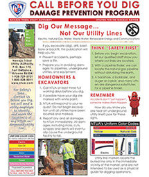 Navajo Tribal Utility Authority Call Before You Dig NTUA