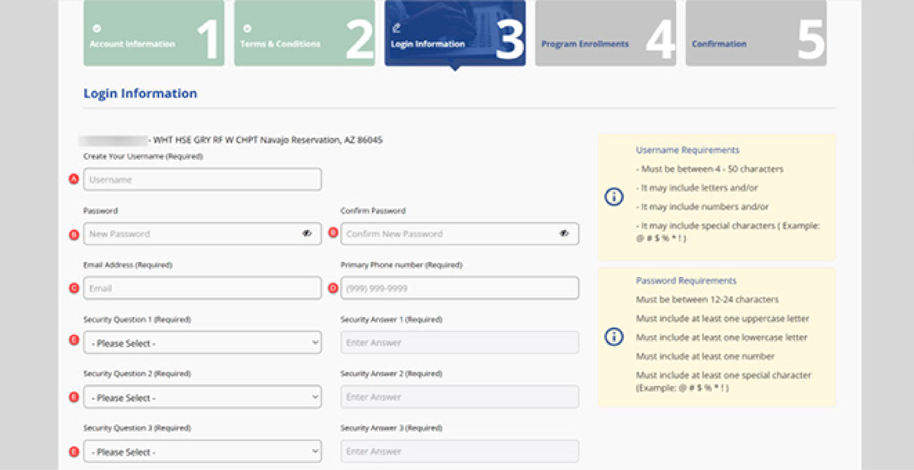 Navajo Tribal Utility Authority CustomerPortaltips