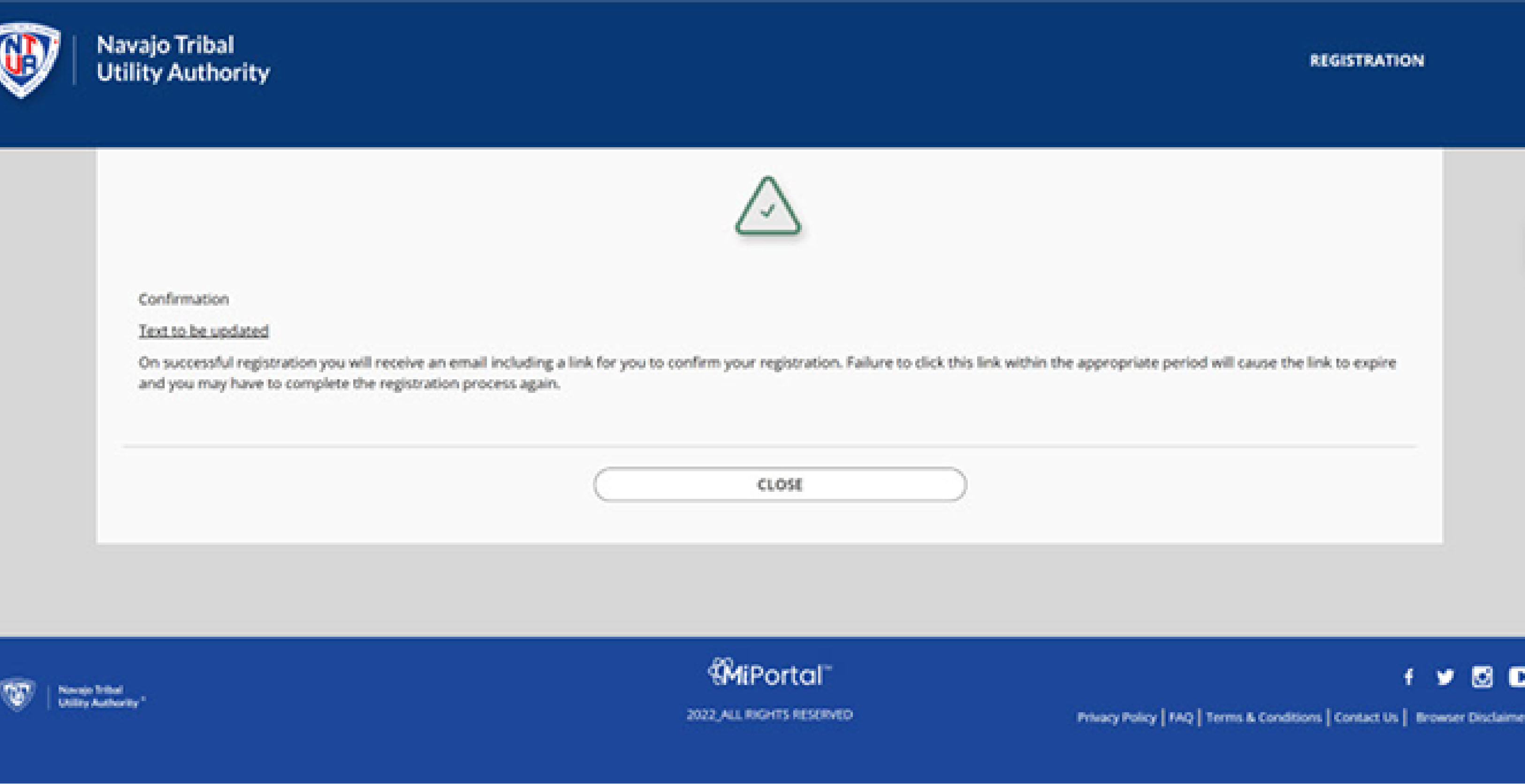 Navajo Tribal Utility Authority CustomerPortaltipsNTUA
